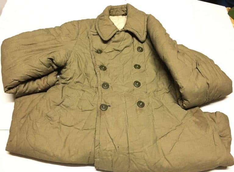 Chinese Korean War Winter Overcoat Dated 1953 - Enemy Militaria