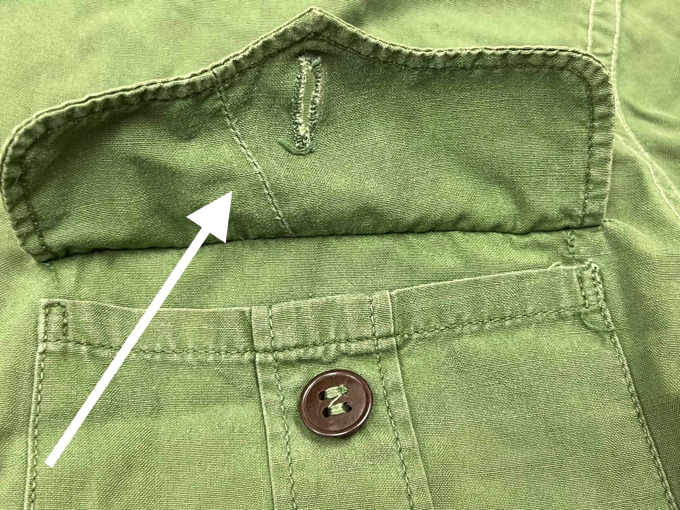 North Vietnamese Army Reed Green Battlejacket - Enemy Militaria