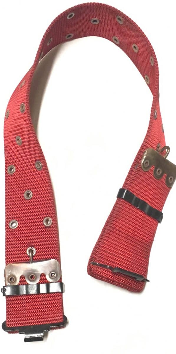 Iraqi Red Nylon Belt MP - Enemy Militaria