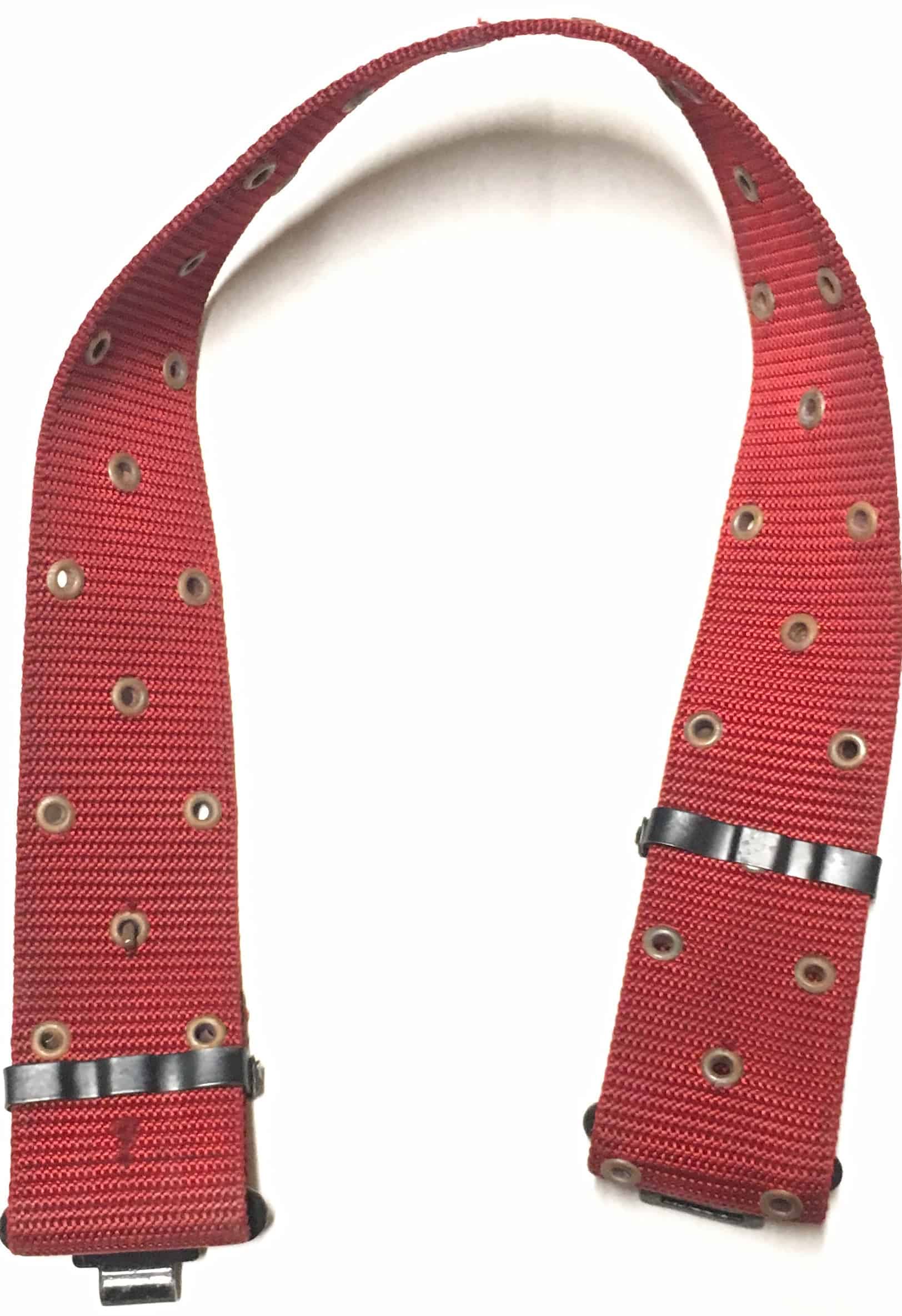 Iraqi Red Nylon Belt MP - Enemy Militaria