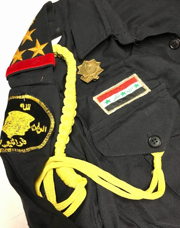 Iraqi Sadaam Fedayeen Dress Uniform Brigadier General - Enemy Militaria