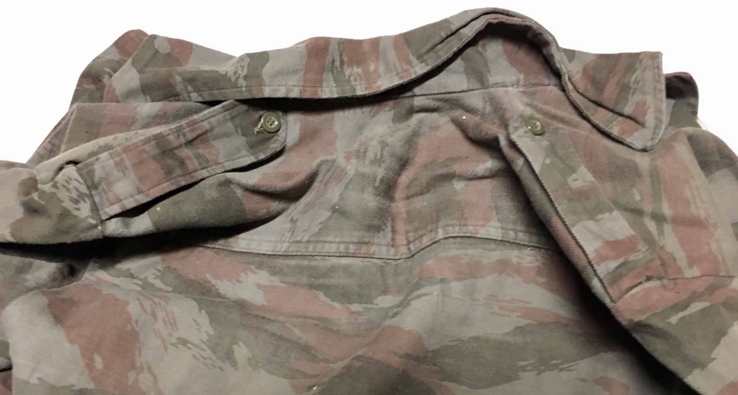 Cuban Lizard Pattern Camouflage Shirt Nice Labels - Enemy Militaria