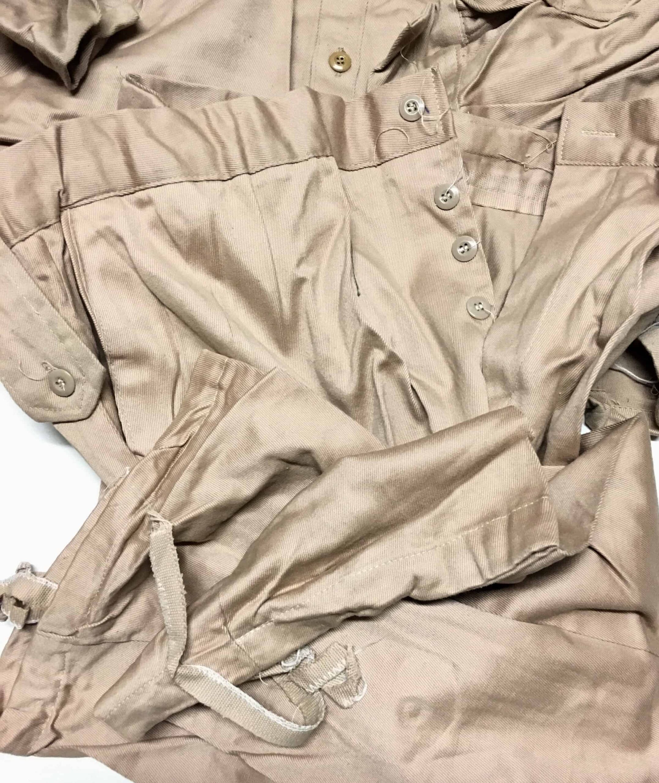 Iraqi Desert Tan Tank Crew Uniform OIF Great Label - Enemy Militaria