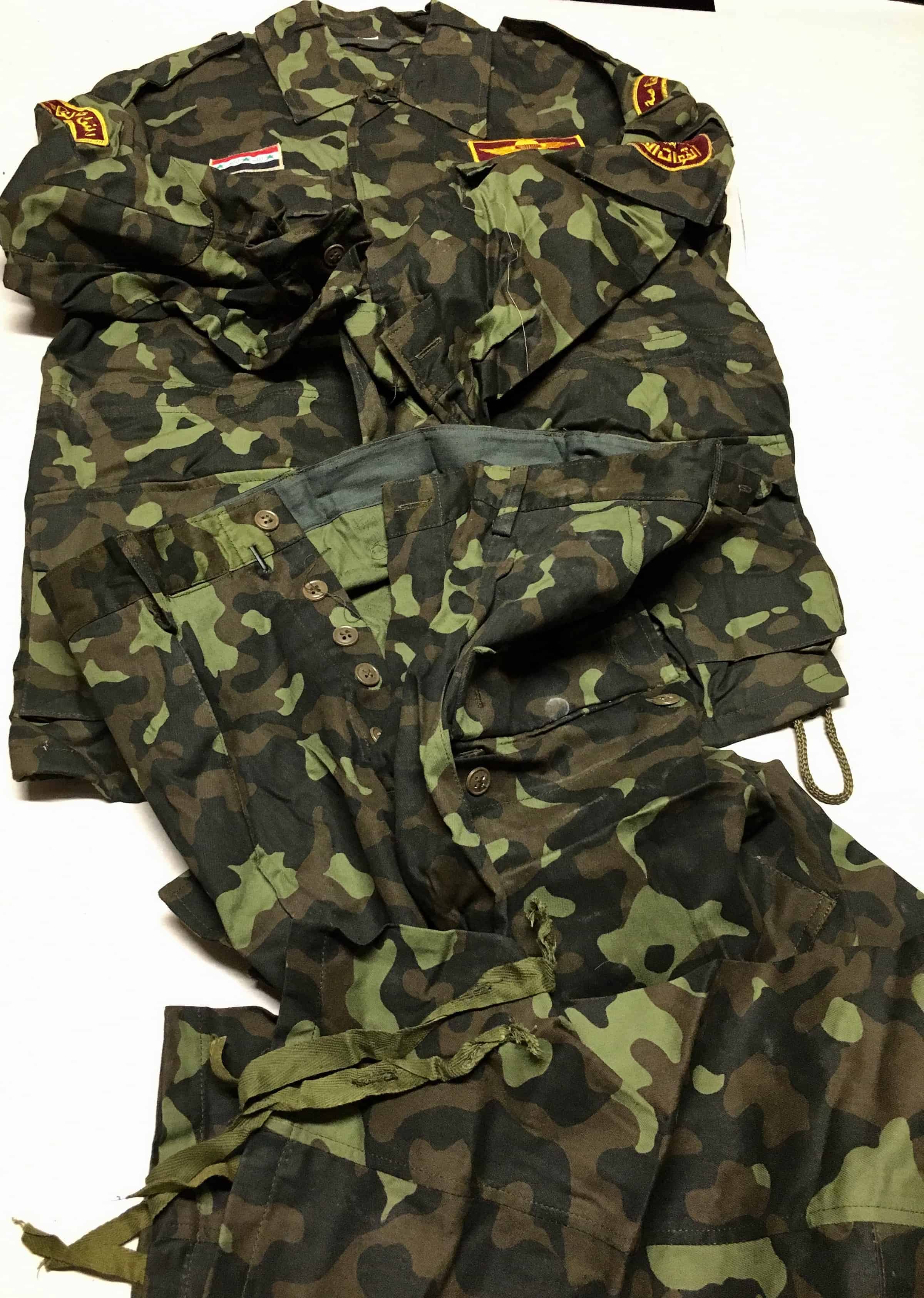 Iraqi Made Special Forces Camouflage Uniform Rare Pattern - Enemy Militaria