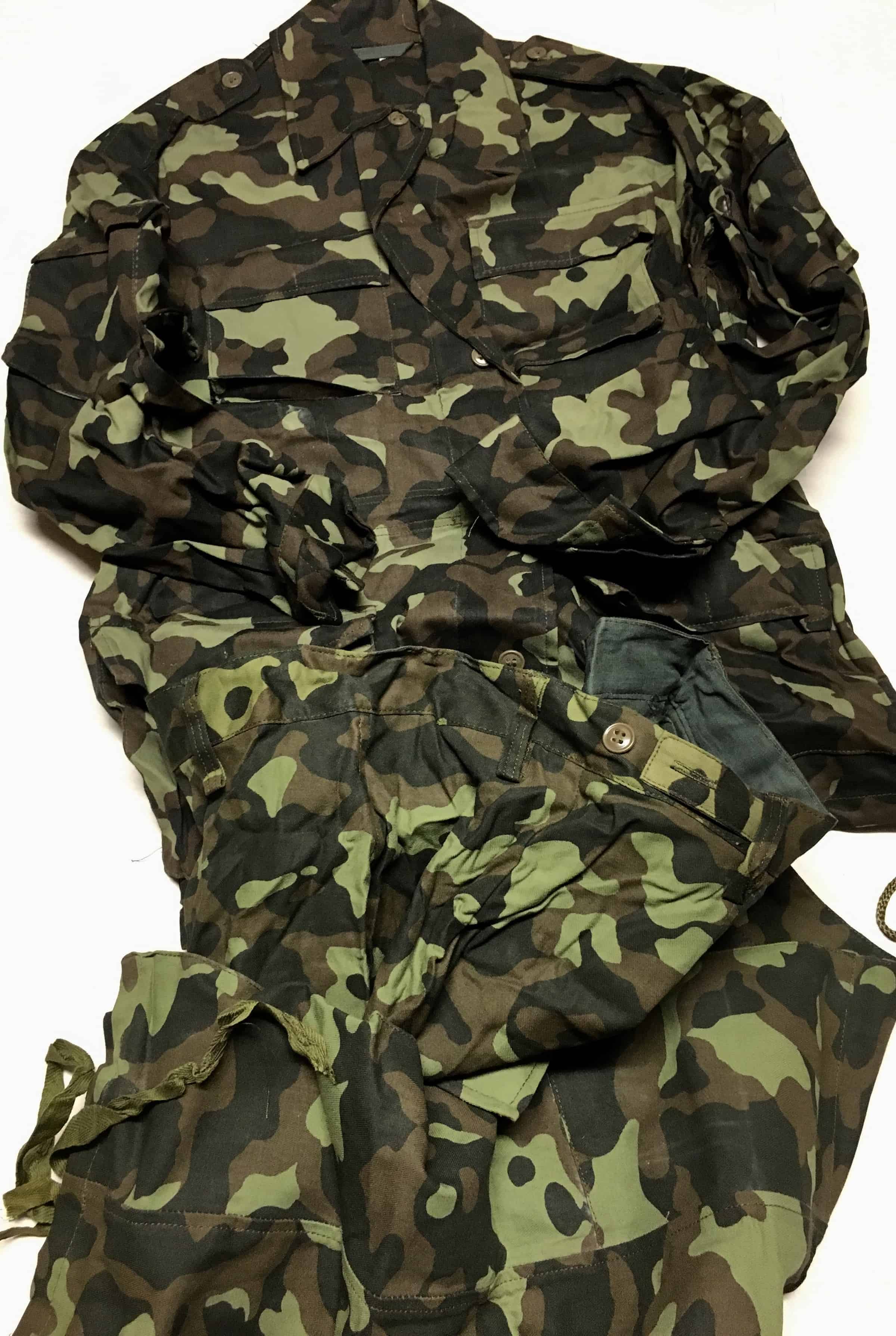Iraqi Made Camouflage Uniform Rare Pattern - Enemy Militaria