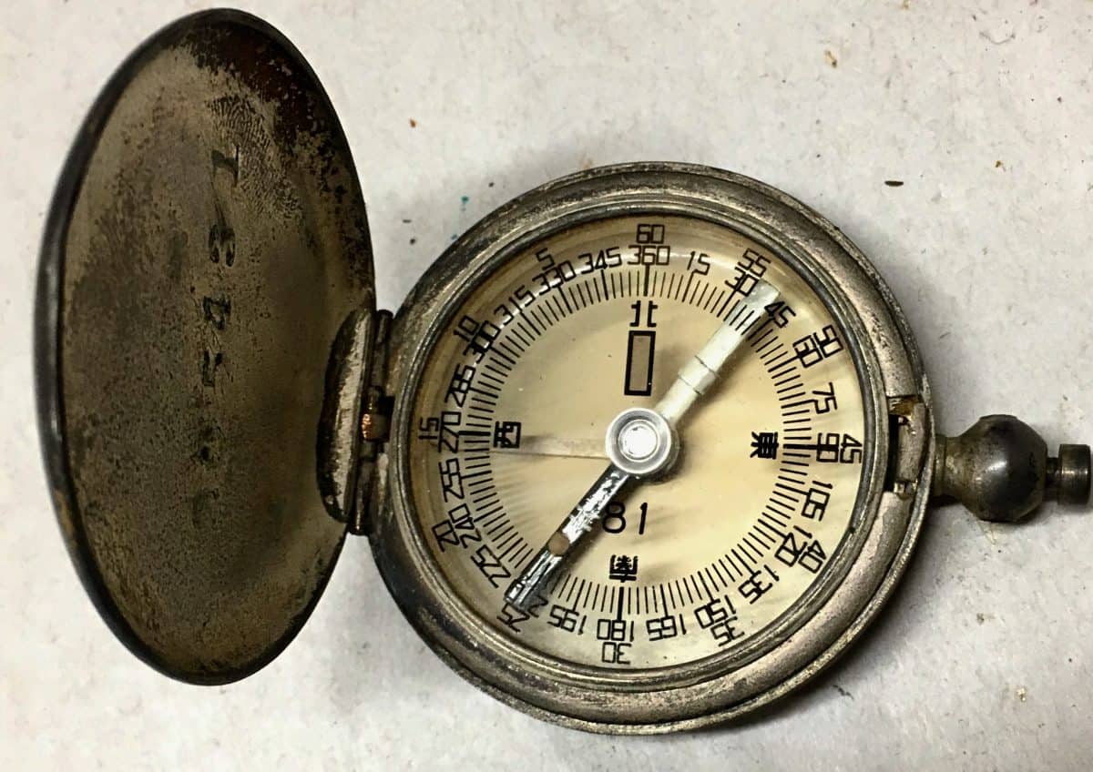 ChiCom Korean War Pocket Compass - Enemy Militaria