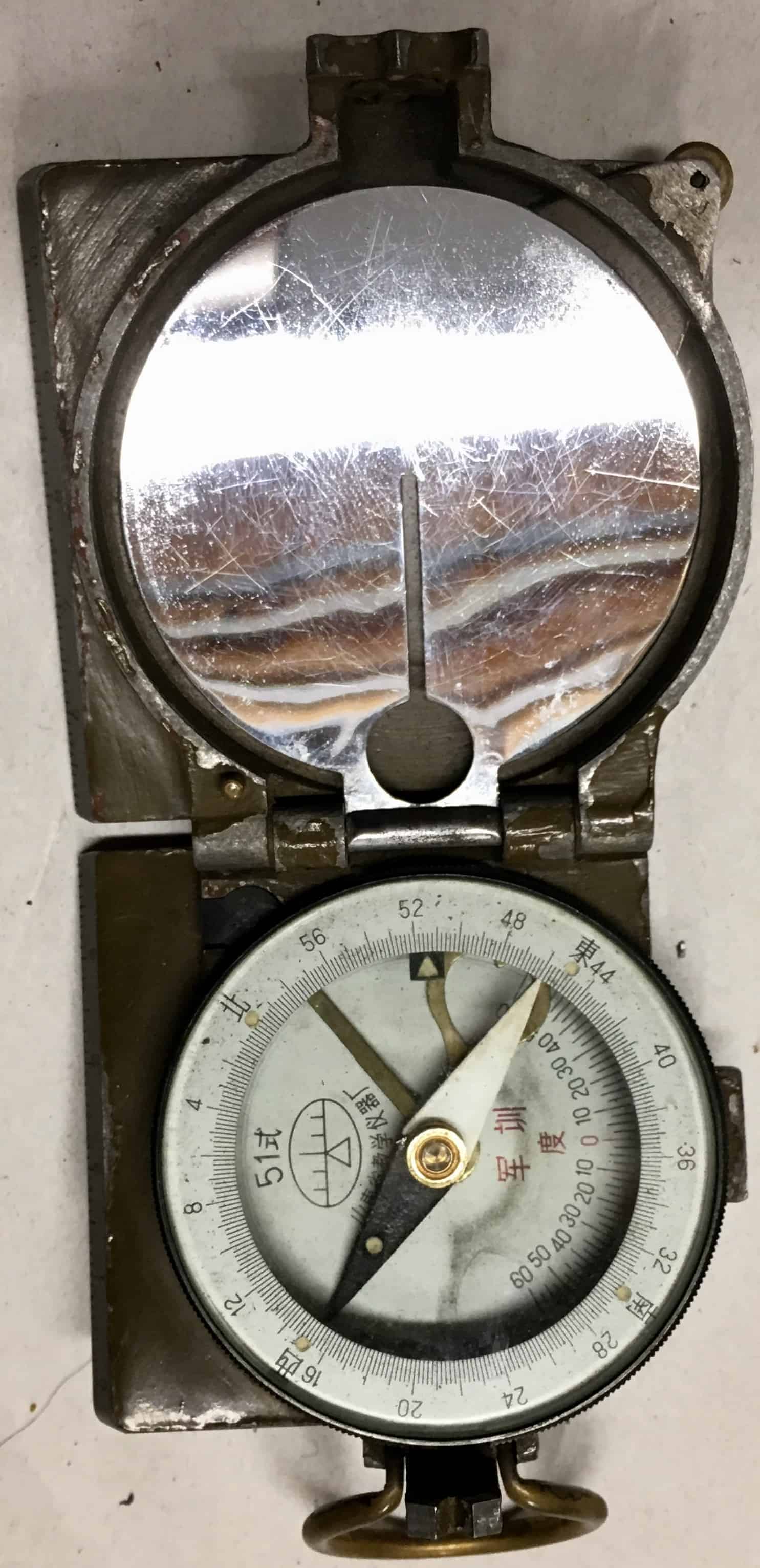 ChiCom Korean War Type 51 Compass - Enemy Militaria
