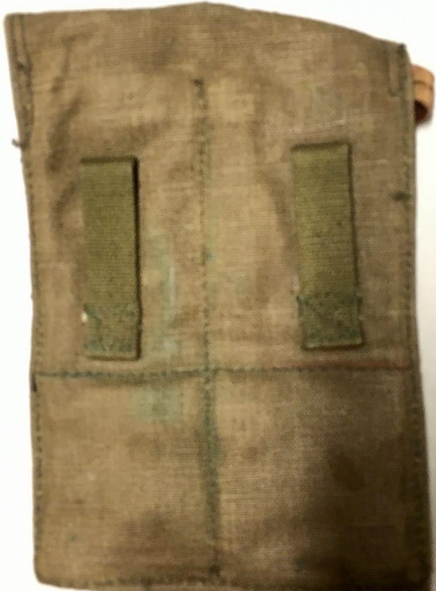 Soviet Grenada Iraqi AK-47 AKM Canvas Magazine Pouch Cyrillic Markings ...