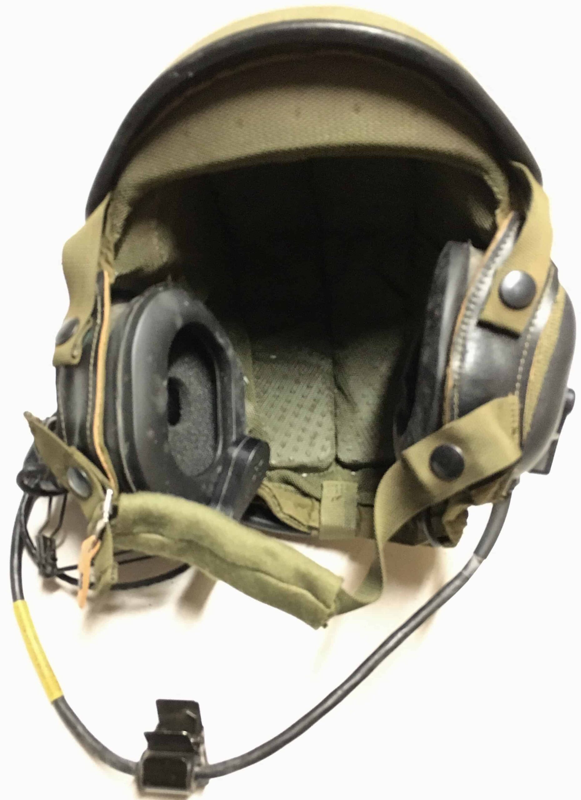 US Armor Crew Helmet with Microphone Size Medium - Enemy Militaria