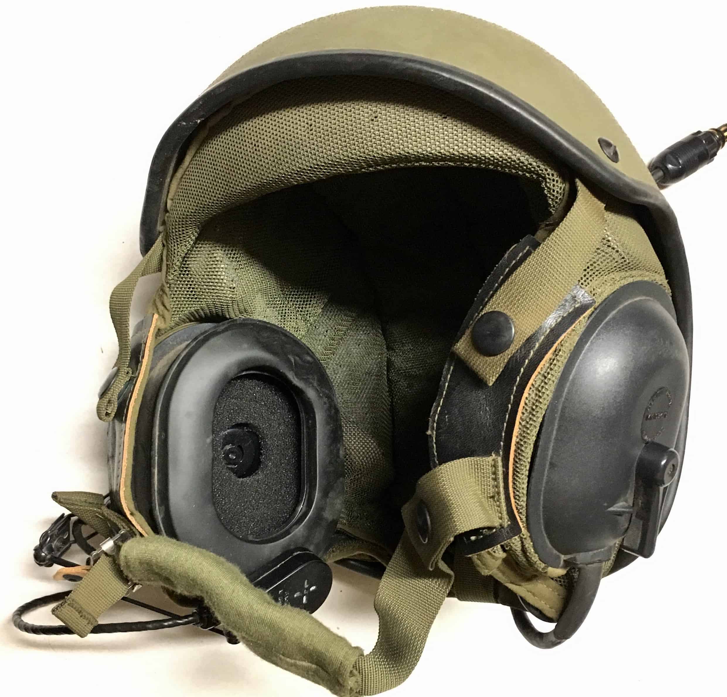 US Armor Crew Helmet with Microphone Size Medium - Enemy Militaria