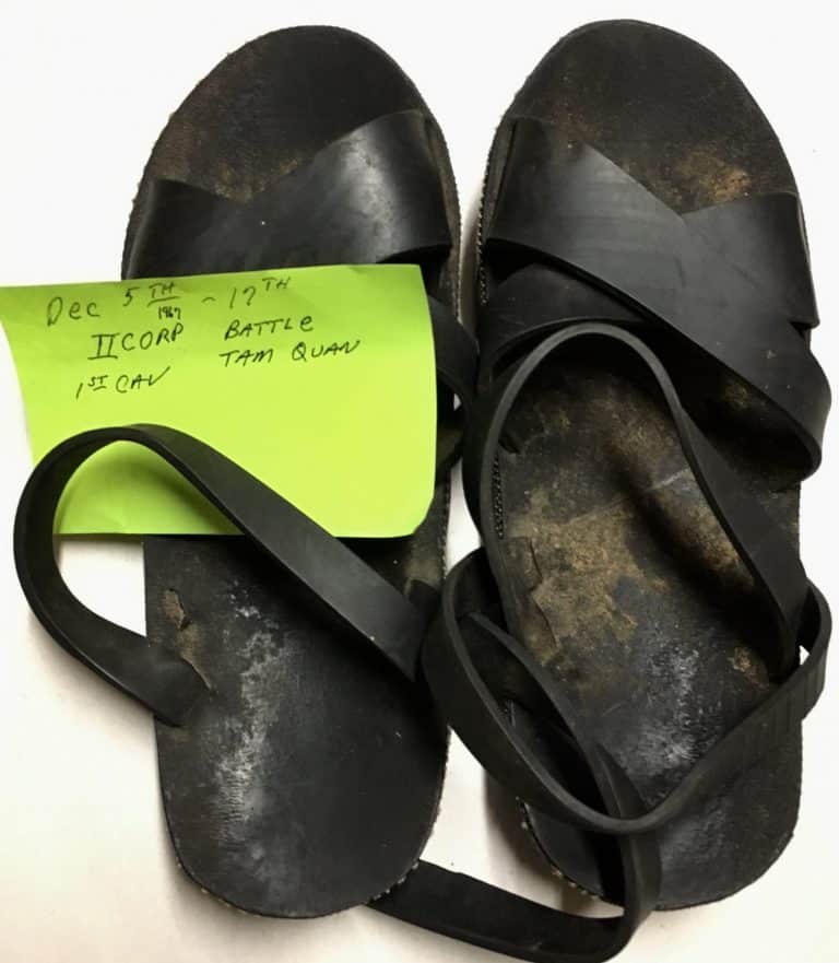North Vietnamese Army Viet Cong Ho Chi Minh Sandals Captured 12/5/67 ...