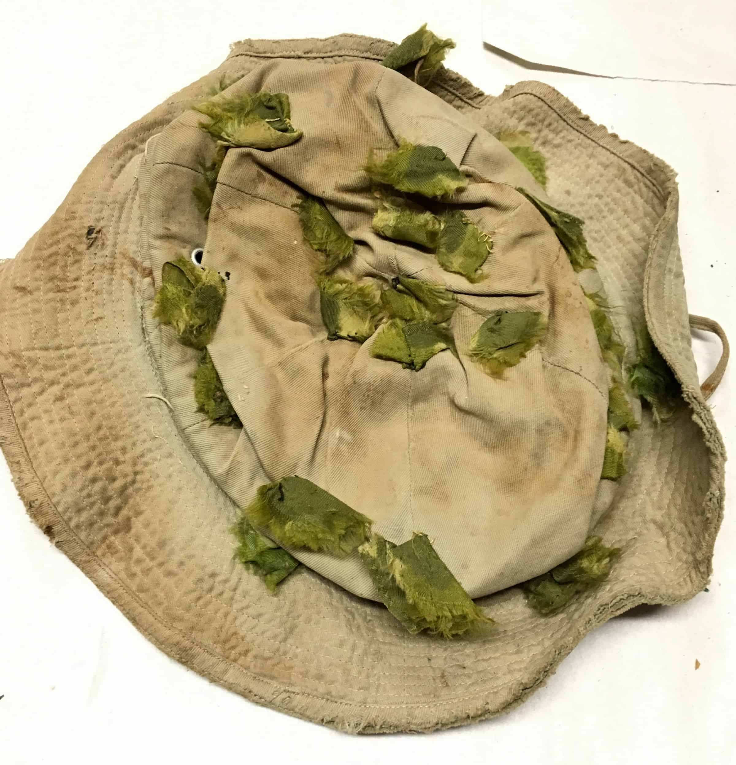 North Vietnamese Army Viet Cong Boonie Hat Short Brim Khaki with ...