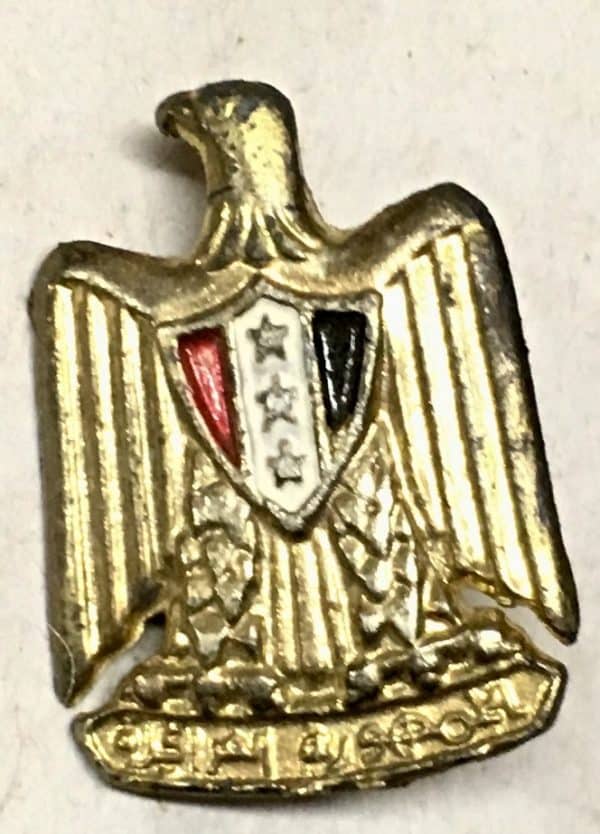 Iraqi Army Eagle Beret & Cap Badge Painted - Enemy Militaria