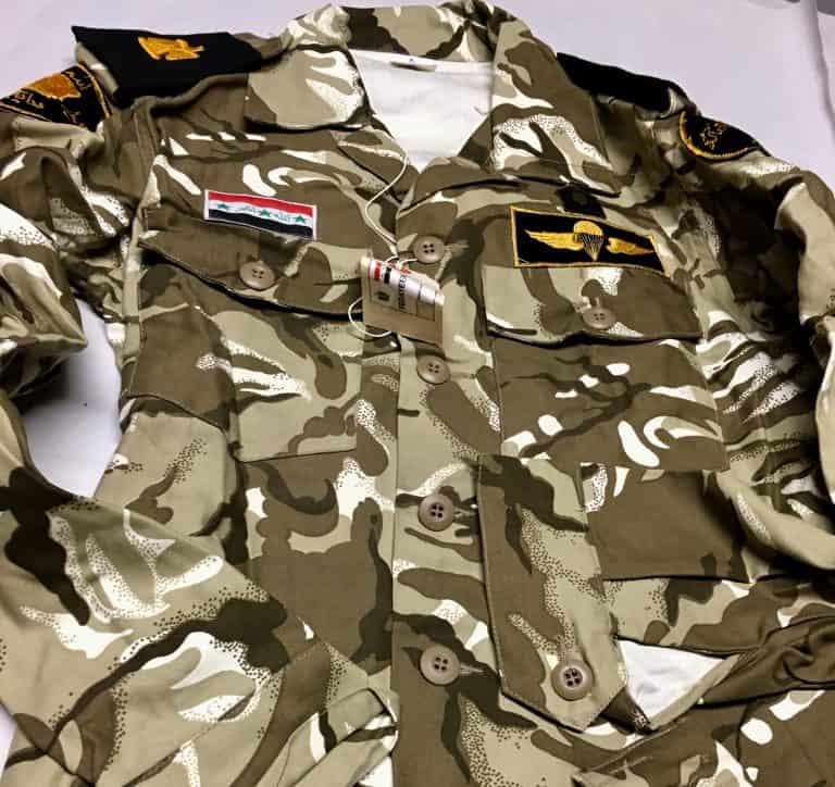 Iraqi Sadaam Fedayeen Field Dark Desert DPM Uniform Major - Enemy Militaria