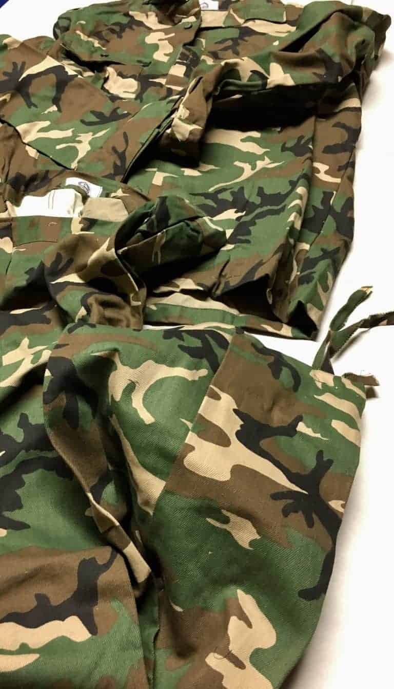 Iraqi Army Woodland Camouflage Uniform - Enemy Militaria