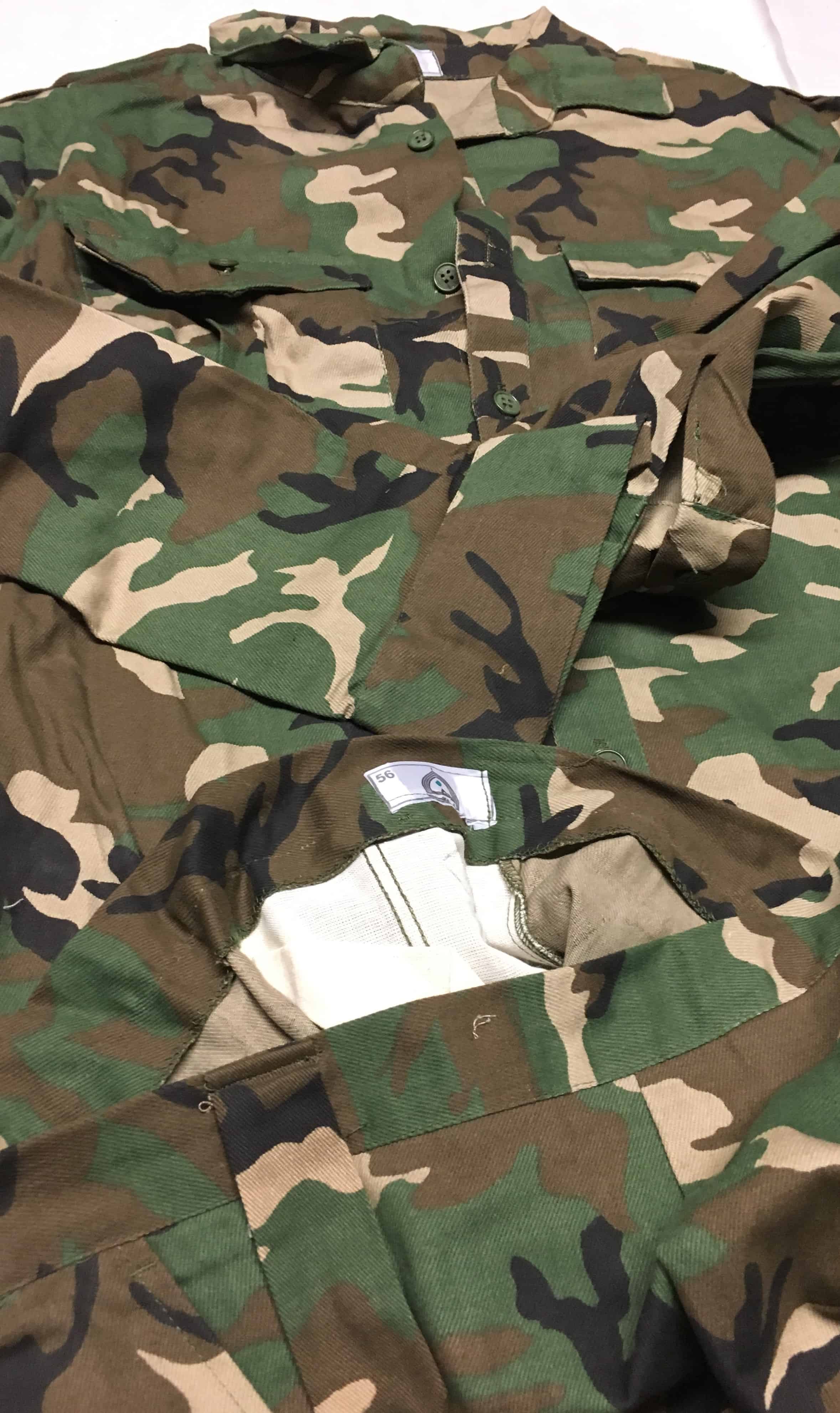 Iraqi Army Woodland Camouflage Uniform - Enemy Militaria