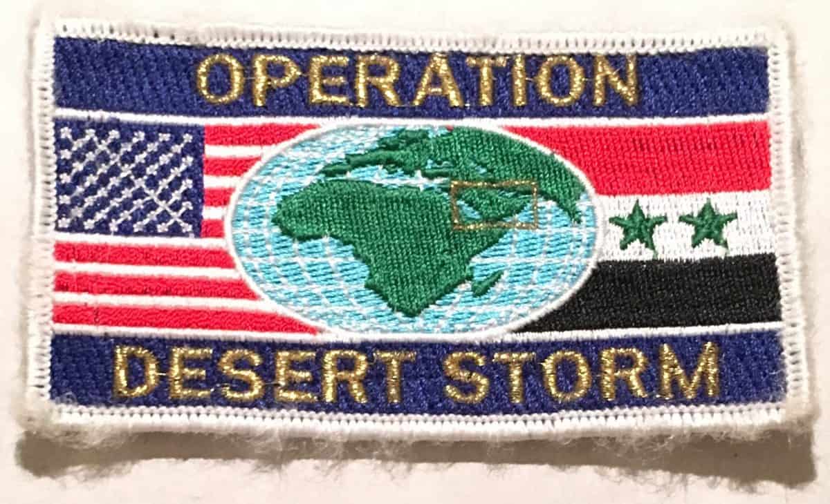 Operation Desert Shield - Storm Patches - Enemy Militaria