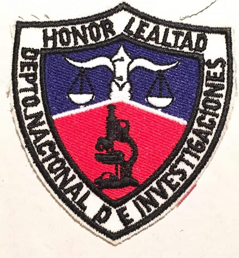 Panama Defense Force National Investigations Patch 1989 Invasion ...