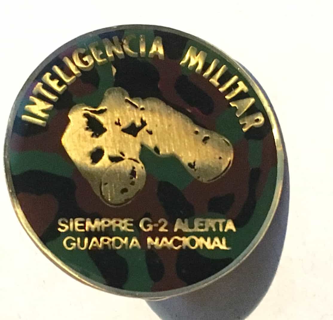 Panama Defense Force Military Intelligence Security Agency Badge 1989 ...