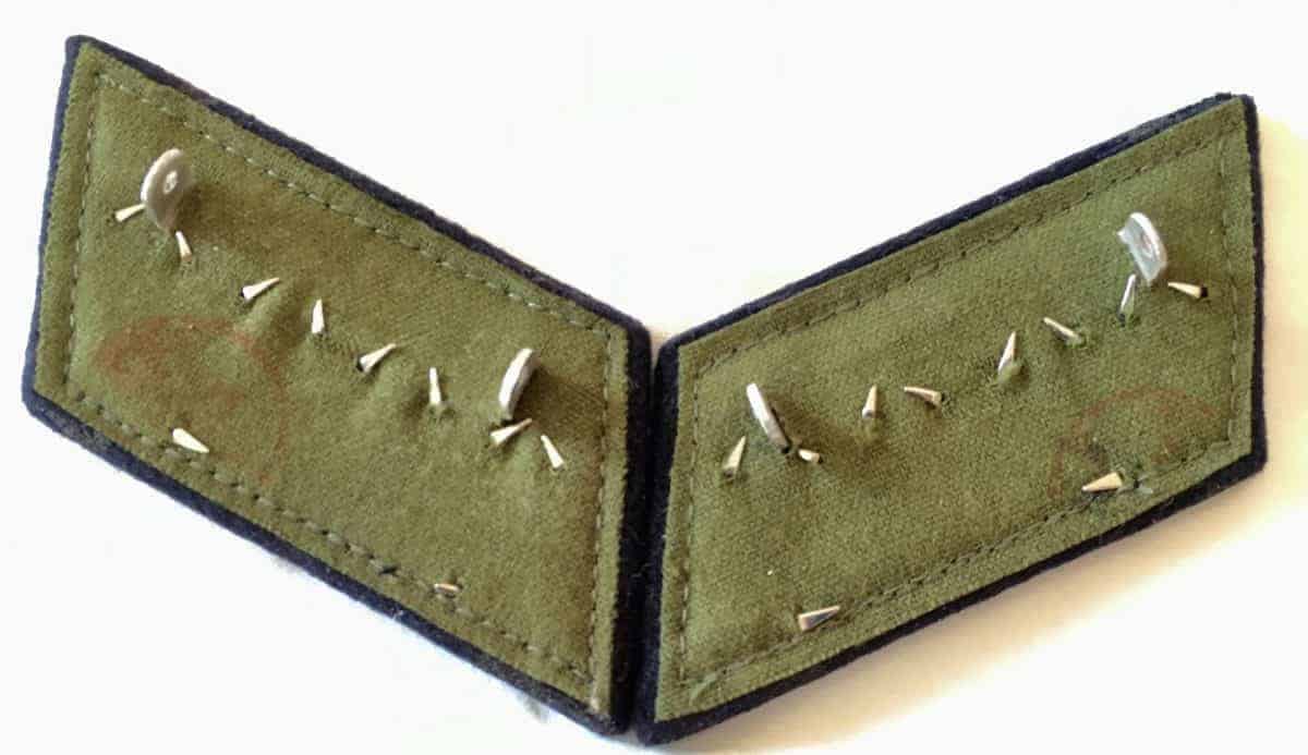 North Vietnamese Air Force Senior Captain Collar Tabs - Enemy Militaria