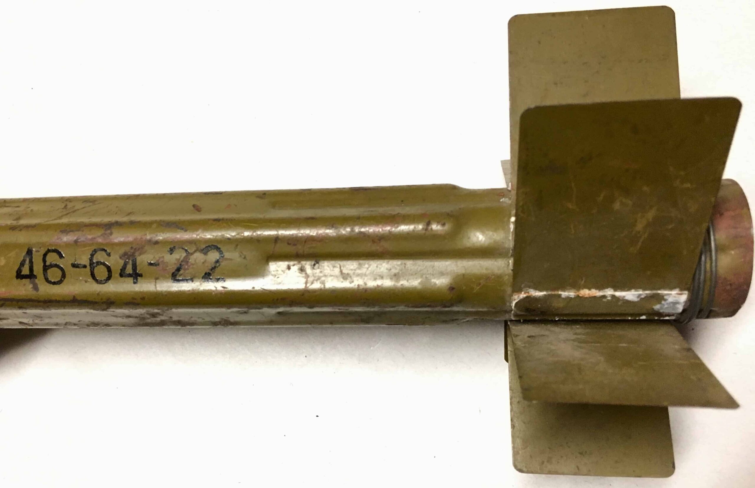 ChiCom North Vietnamese Army Viet Cong B-40 RPG-2 Rocket - Enemy Militaria