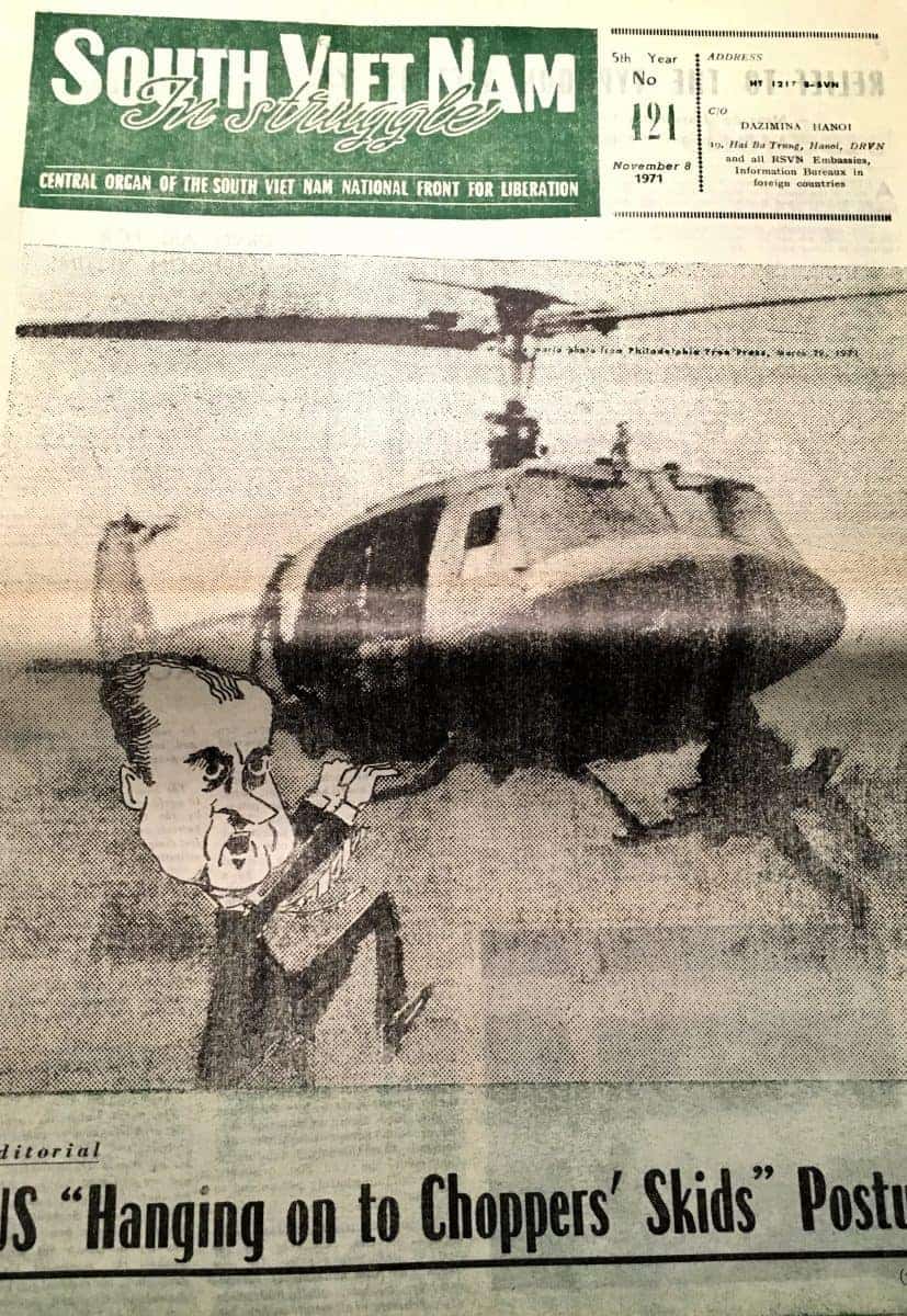 Viet Cong Hanoi Printed Propaganda Newspaper in English November 8 ...