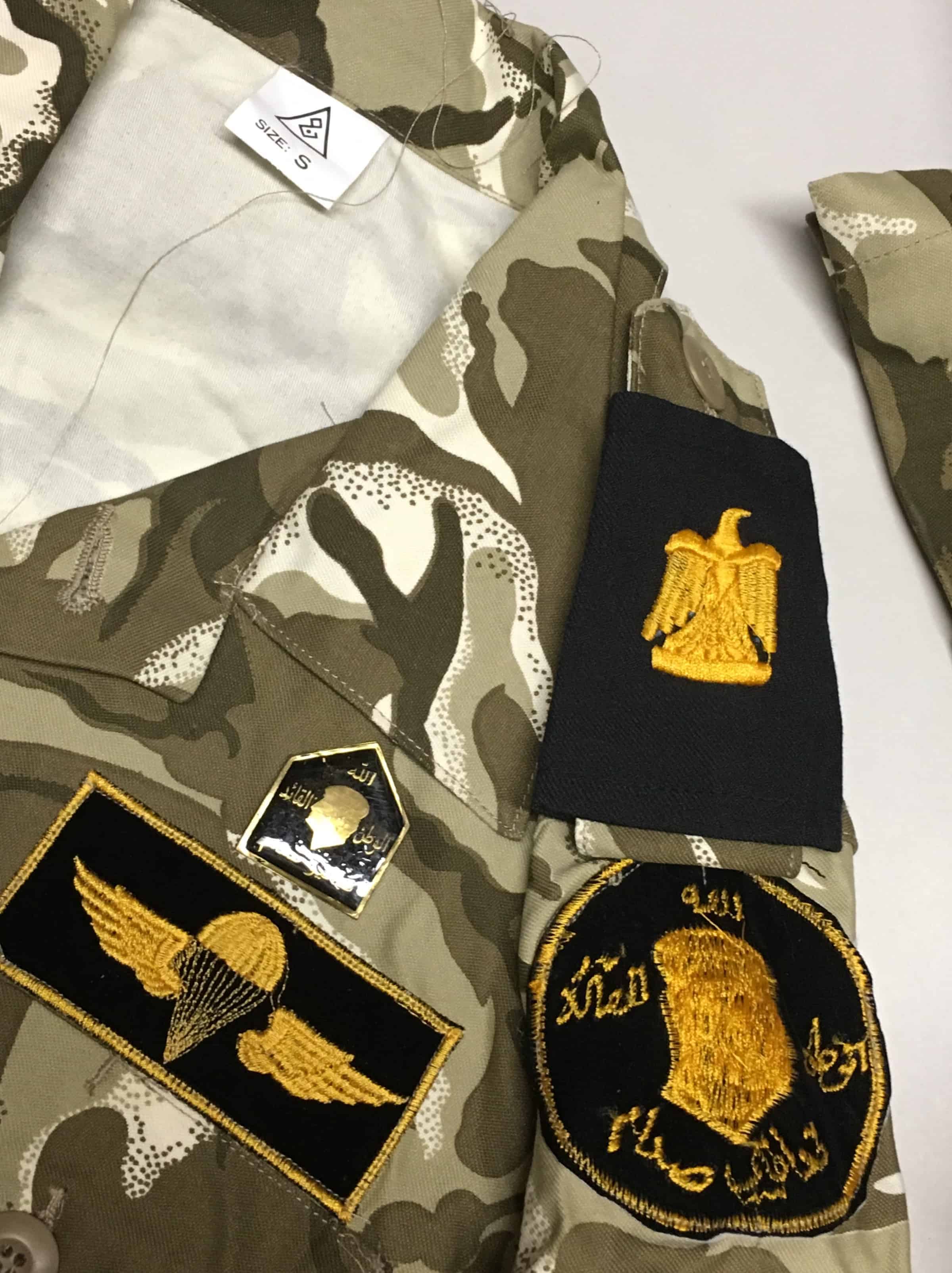 Iraqi Sadaam Fedayeen Field Dark Desert DPM Uniform Major - Enemy Militaria