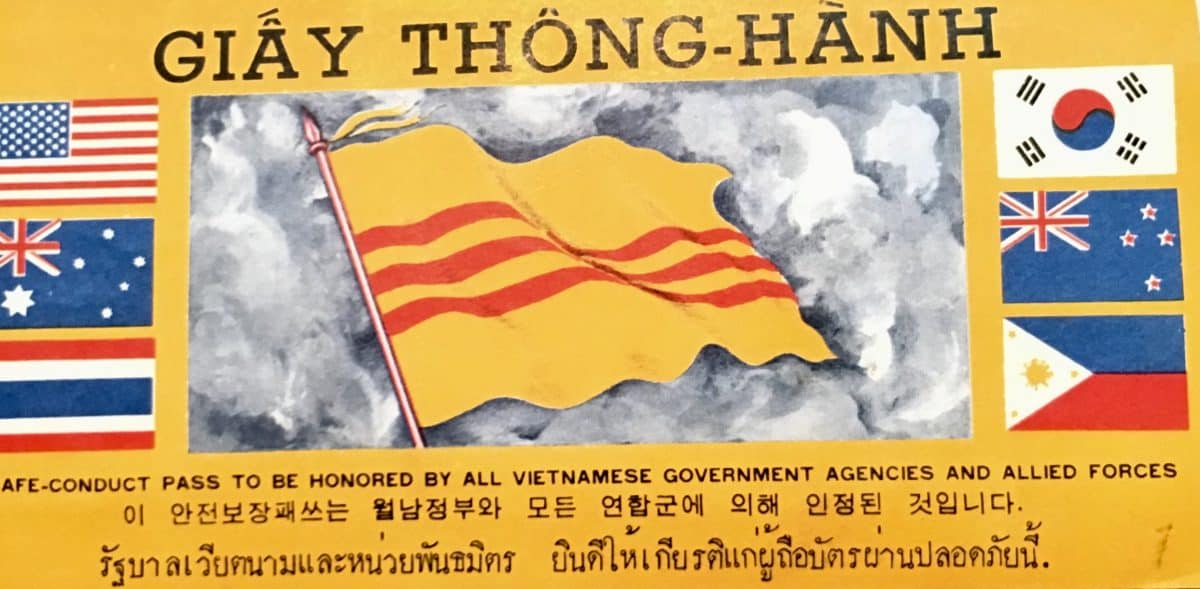 ARVN Chieu Hoi Leaflet - Enemy Militaria