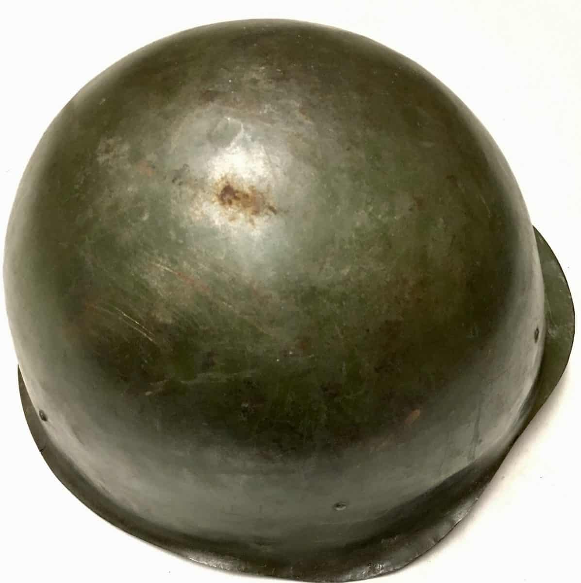 North Vietnamese Army Steel Helmet Captured in 1969 - Enemy Militaria