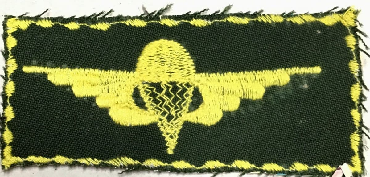 Iraqi Special Forces Airborne Cloth Jump Wings Sew On - Enemy Militaria