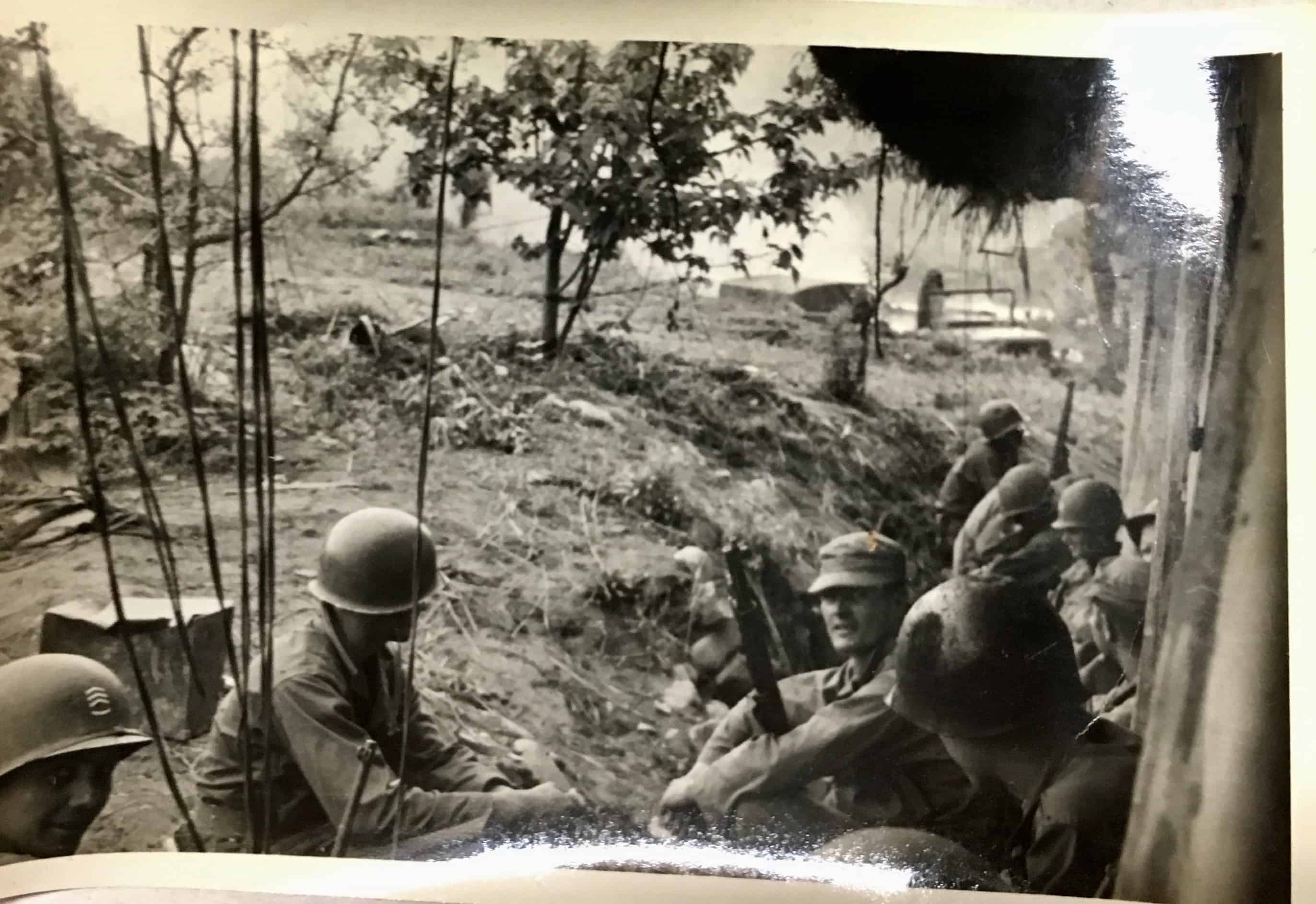 US Korean War Photographs - Under Fire Three Photographs - Enemy Militaria