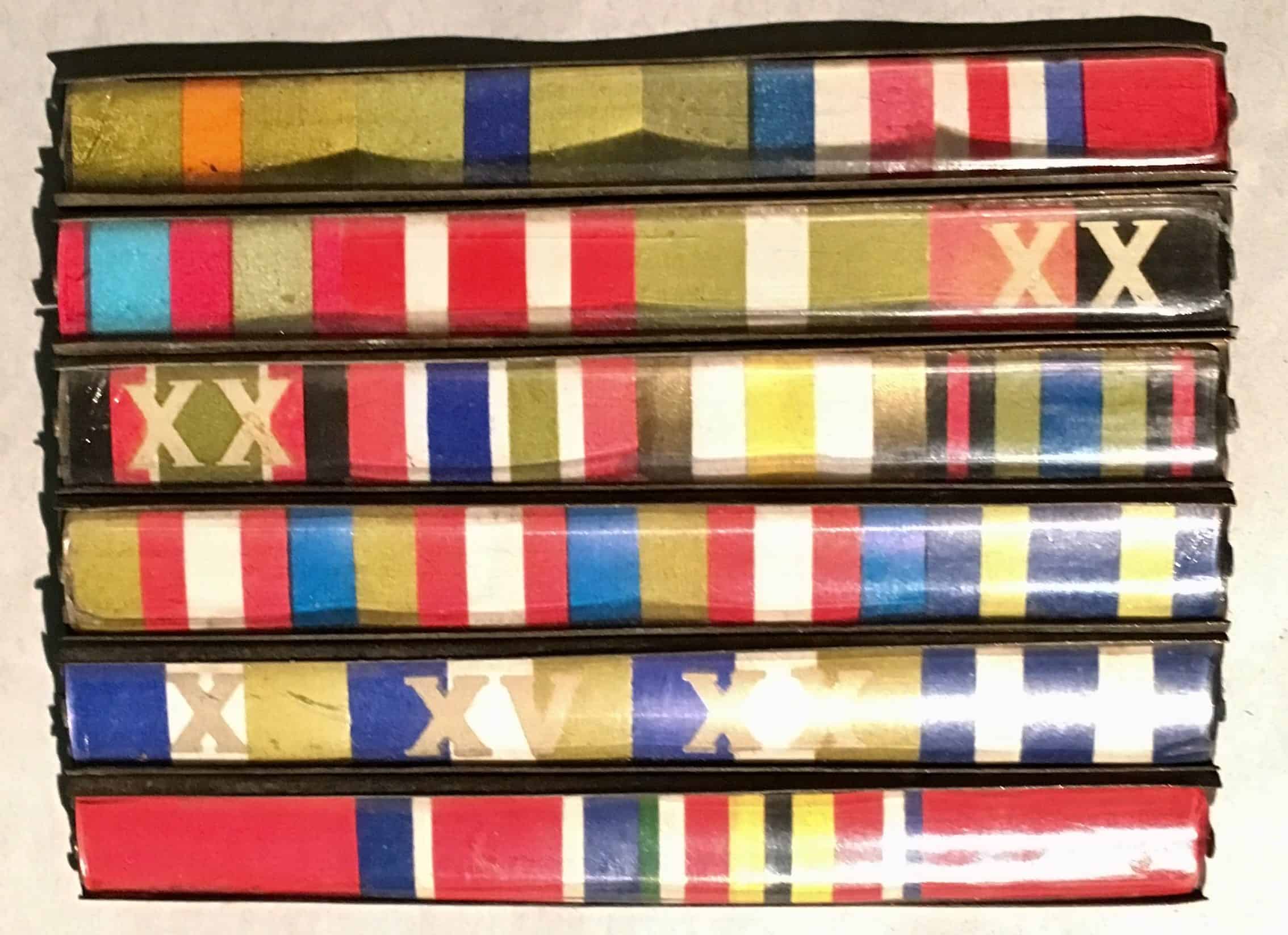 Cuban Army Plastic Ribbon Bar - 24 Ribbons - Enemy Militaria