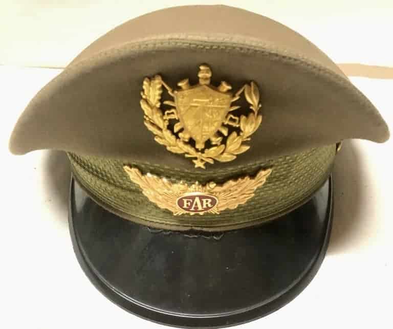 Cuban Officer's Service Cap - Enemy Militaria