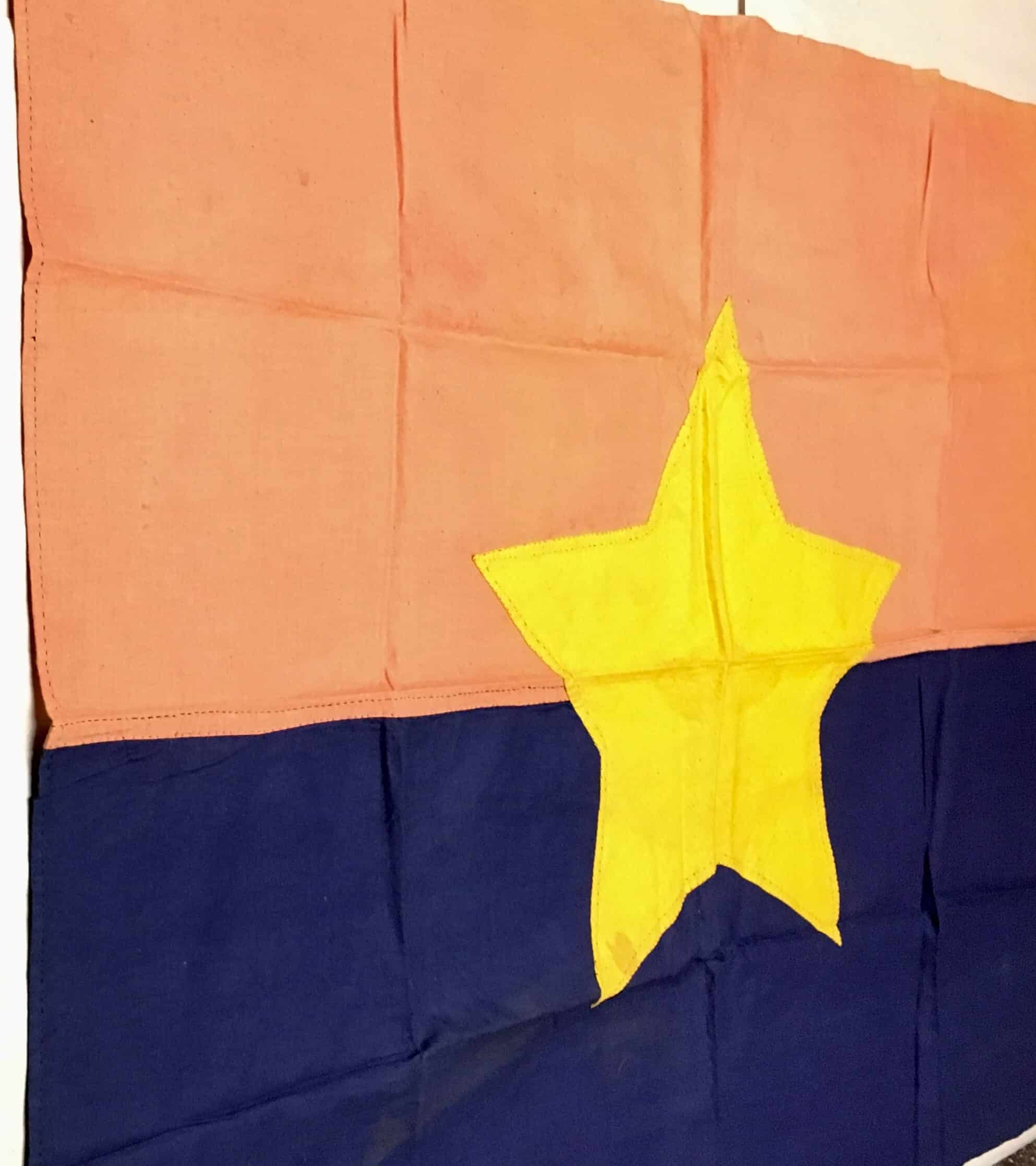 Viet Cong Flag 43 x 30 - Enemy Militaria