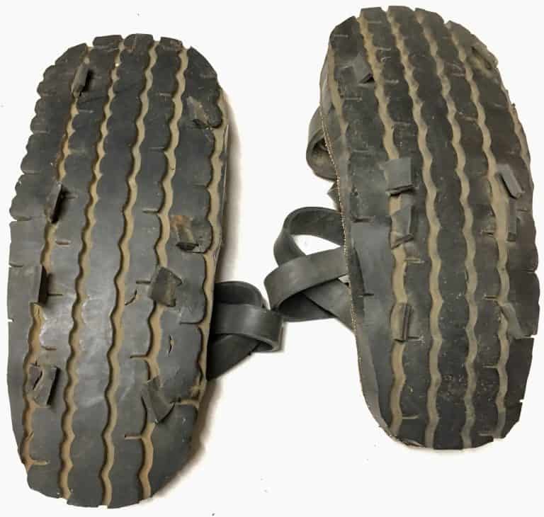 North Vietnamese Army Viet Cong Ho Chi Minh Sandals - Enemy Militaria