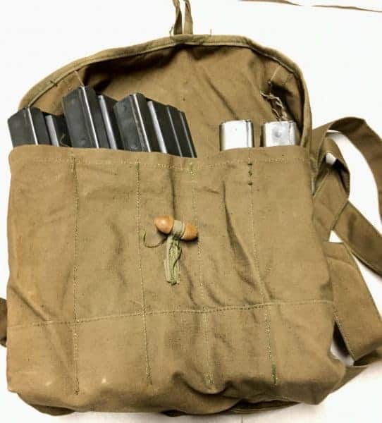 North Vietnamese Army Made M16 Magazine Pouch with Shoulder Strap ...