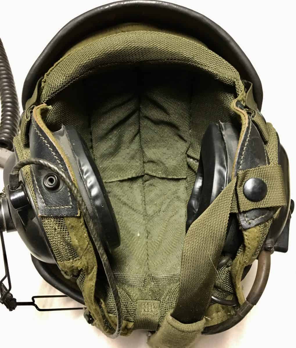 US Armor Crew Helmet with Microphone - Enemy Militaria