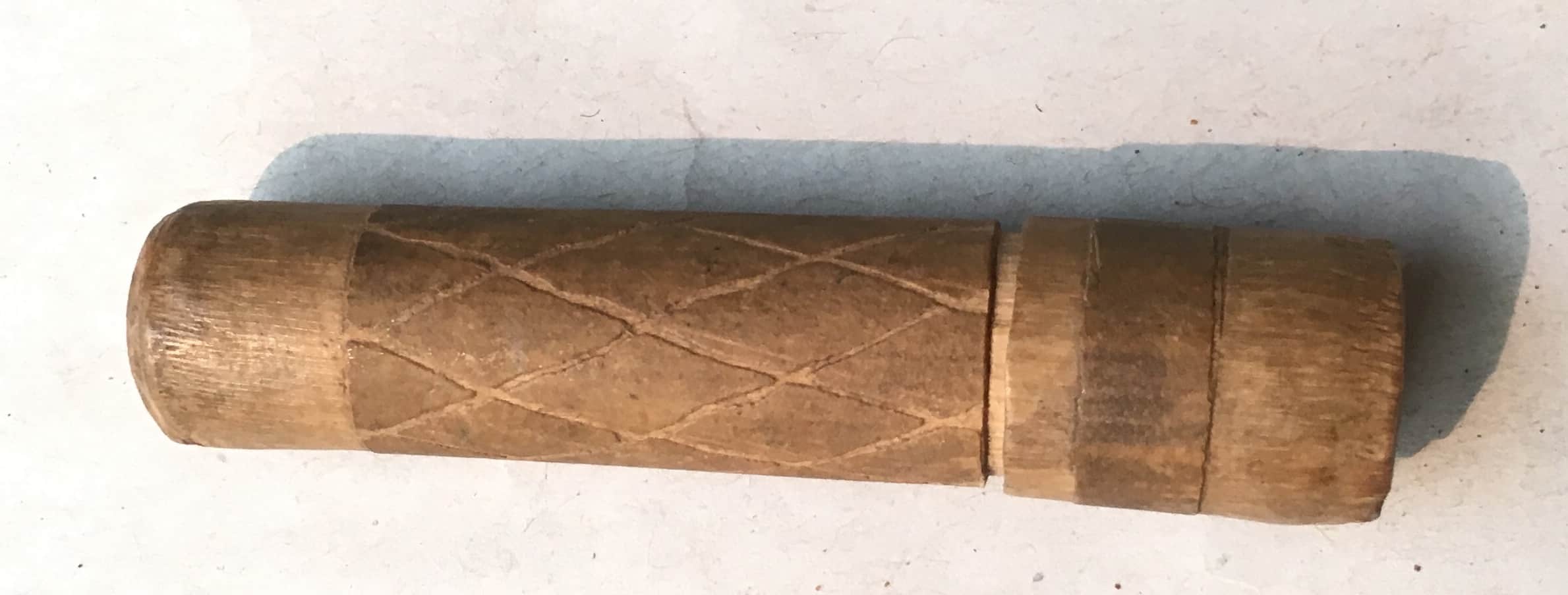 North Vietnamese Army Viet Cong Toothpicks in Bamboo Tube - Enemy Militaria