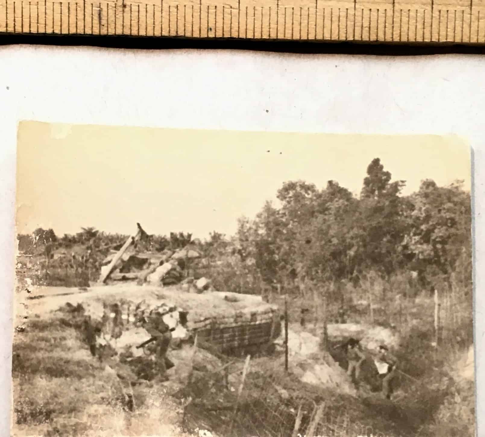 Photograph of North Vietnamese Army Swarming a Bunker Complex - Enemy ...