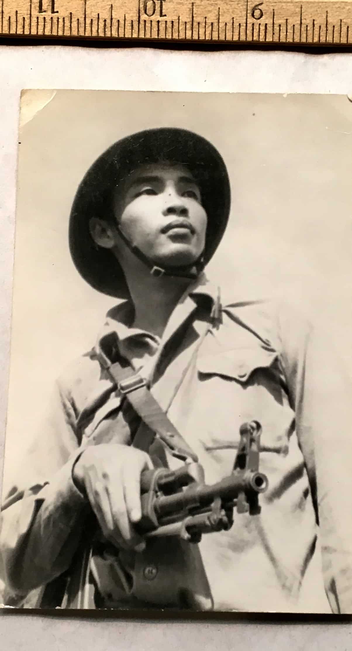 Photograph of North Vietnamese Army Soldier with ChiCom AK-47 - Enemy ...