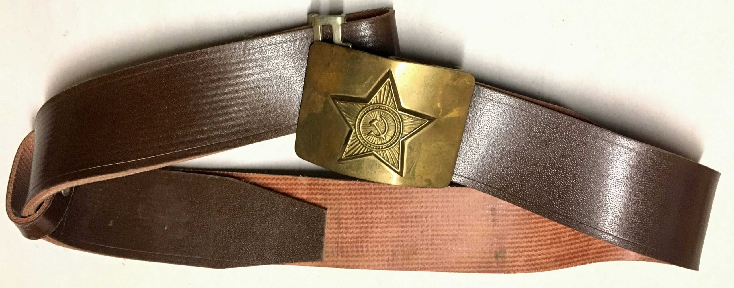 Soviet Russian Web Dress Belt and Buckle - Enemy Militaria