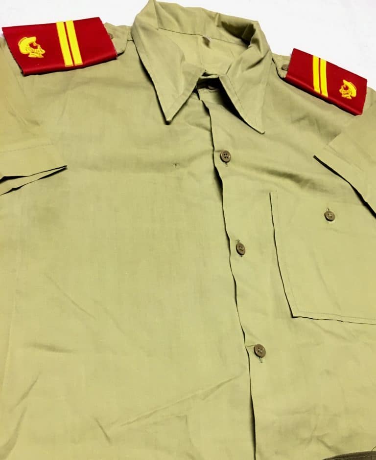 Cuban Army Officer Cadet Uniform with Shoulder Boards - Enemy Militaria