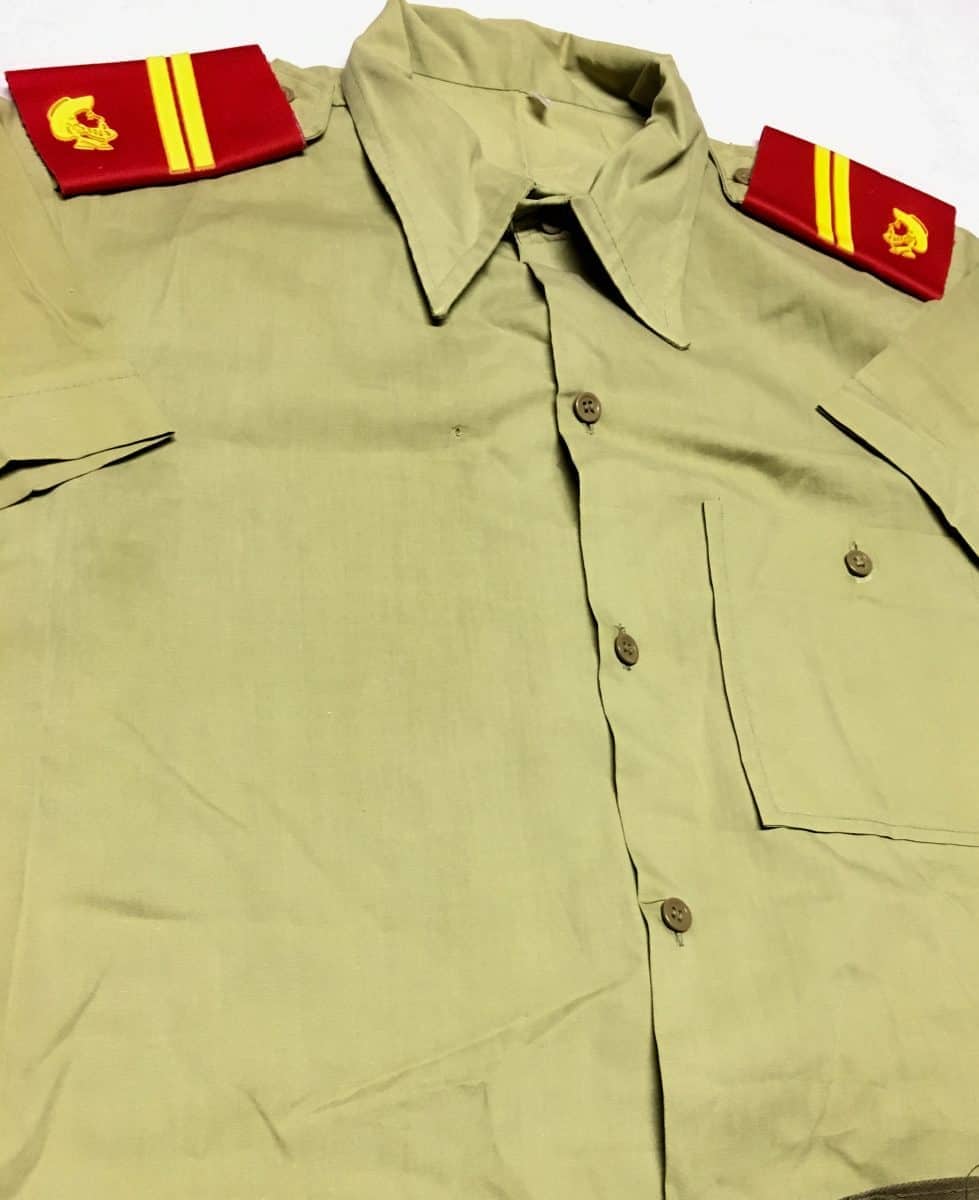 Cuban Army Officer Cadet Uniform with Shoulder Boards - Enemy Militaria
