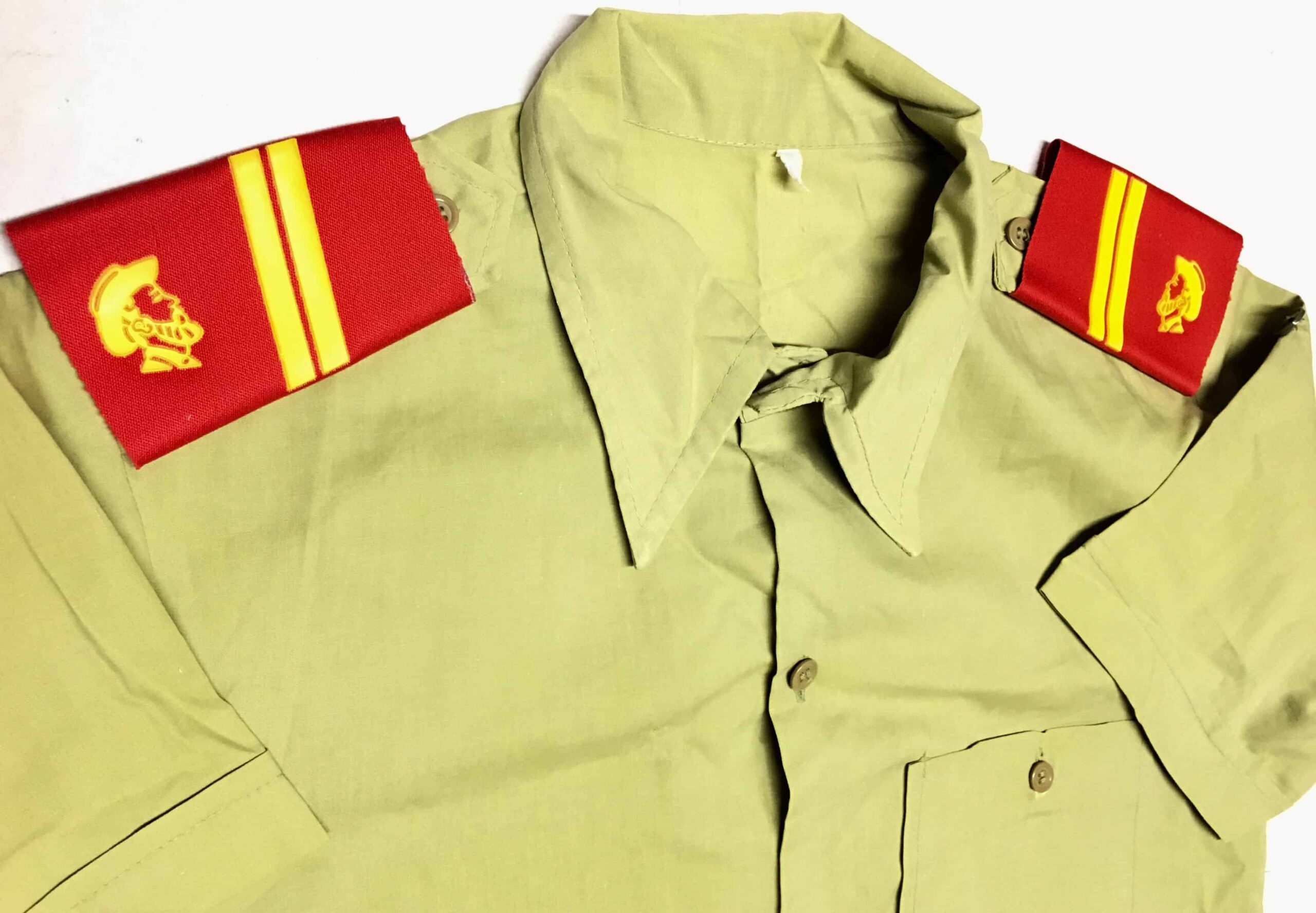 Cuban Army Officer Cadet Uniform with Shoulder Boards - Enemy Militaria