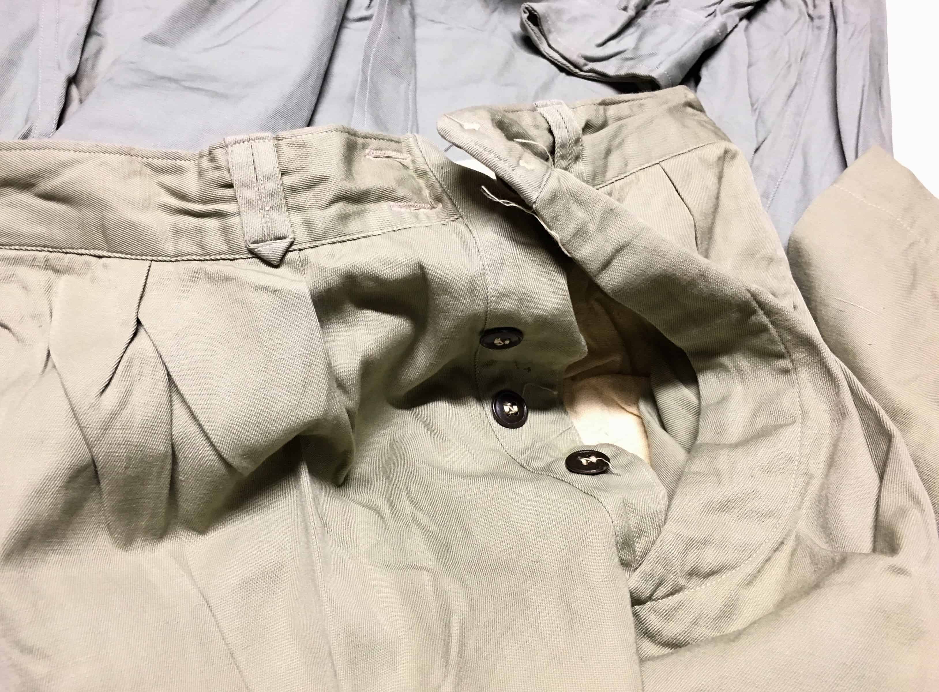 North Vietnamese Army Enlisted Light Blue Gray Uniform - Enemy Militaria