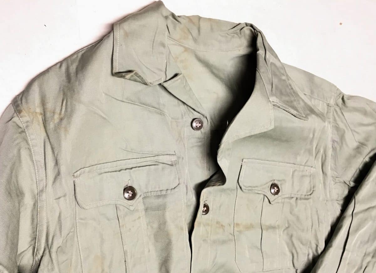 North Vietnamese Army Enlisted Light Blue Gray Uniform - Enemy Militaria