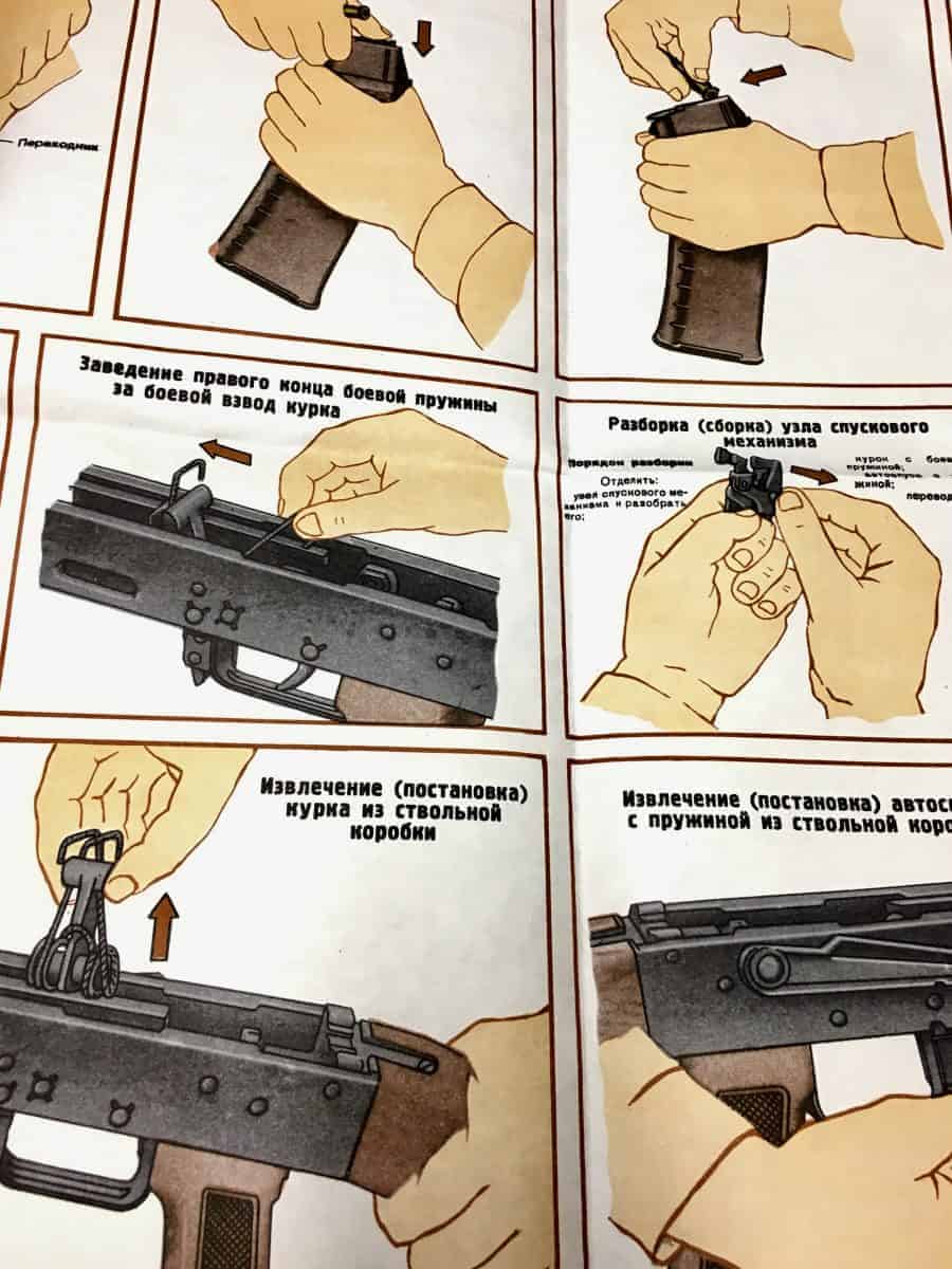 Bulgarian AK-74 Poster - Enemy Militaria