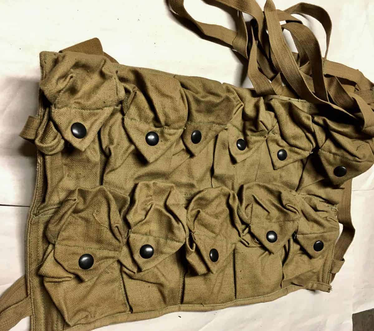 US World War One Grenade Vest - Enemy Militaria