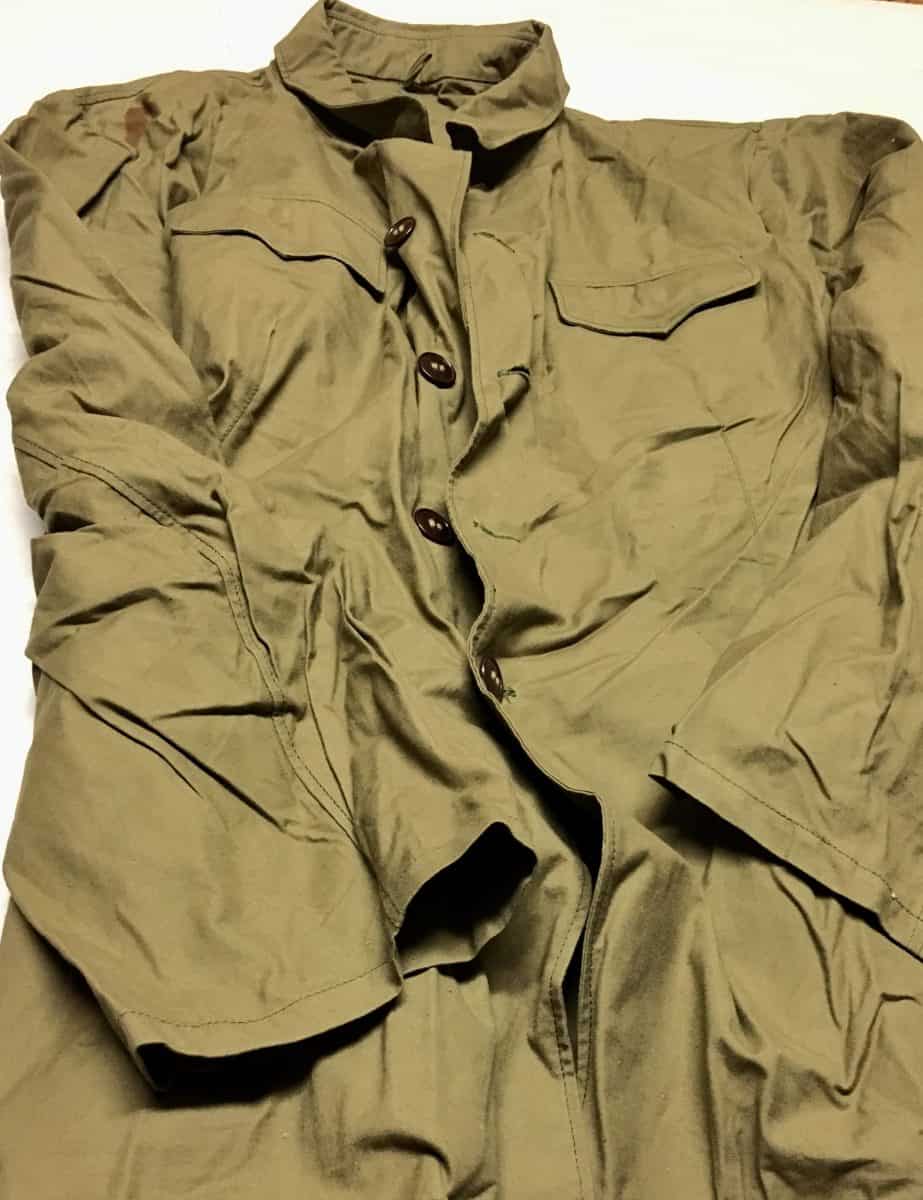Chinese Korean War Era Summer Officer Tunic Khaki Green - Enemy Militaria