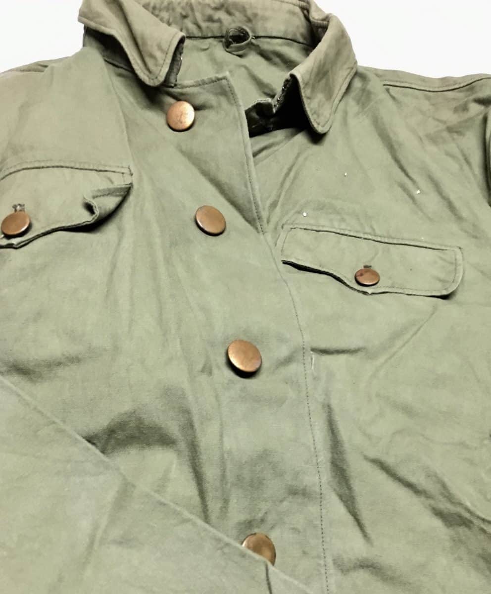 Chinese Korean War Summer Enlisted Tunic Khaki Green - Enemy Militaria
